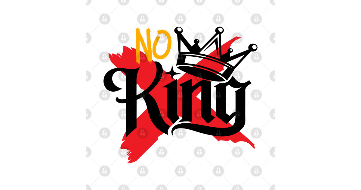 No-Kings - No Kings Trump - T-Shirt | TeePublic