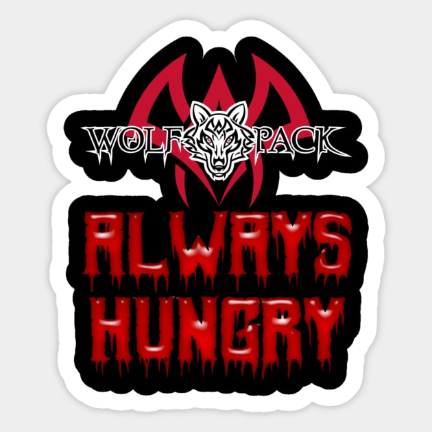 WOLFPACK - Wolf Pack - Sticker | TeePublic