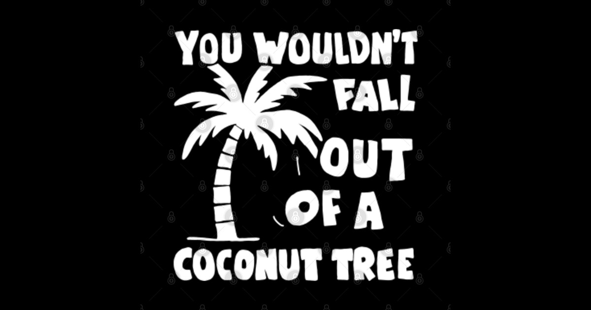 coconut tree Kamala 2024 - Coconut Tree - Sticker | TeePublic