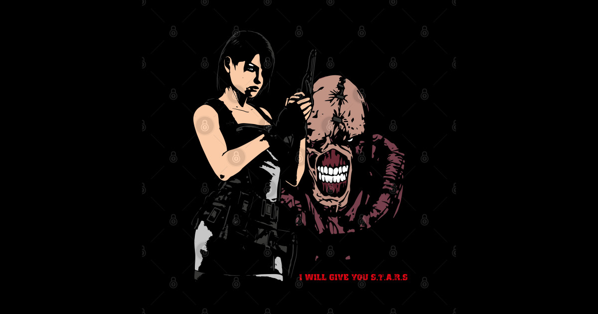 I will give you stars - Resident Evil 3 Nemesis - Sticker | TeePublic