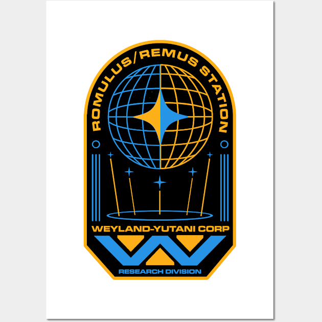 Romulus-Remus Station Patch LG - Aliens - Posters and Art Prints ...