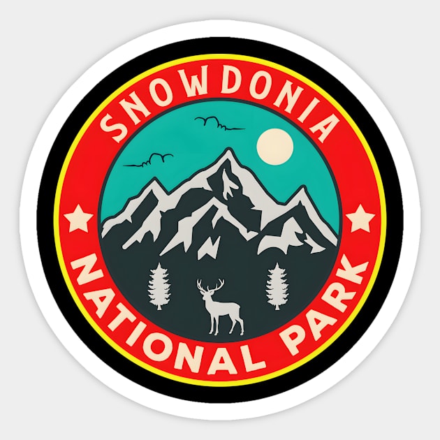 Snowdonia National Park - Snowdonia - Sticker | TeePublic