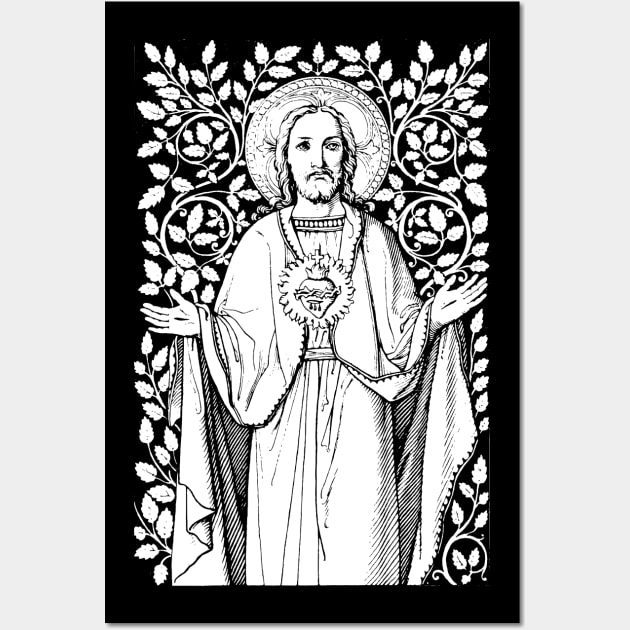 sacred heart coloring pages