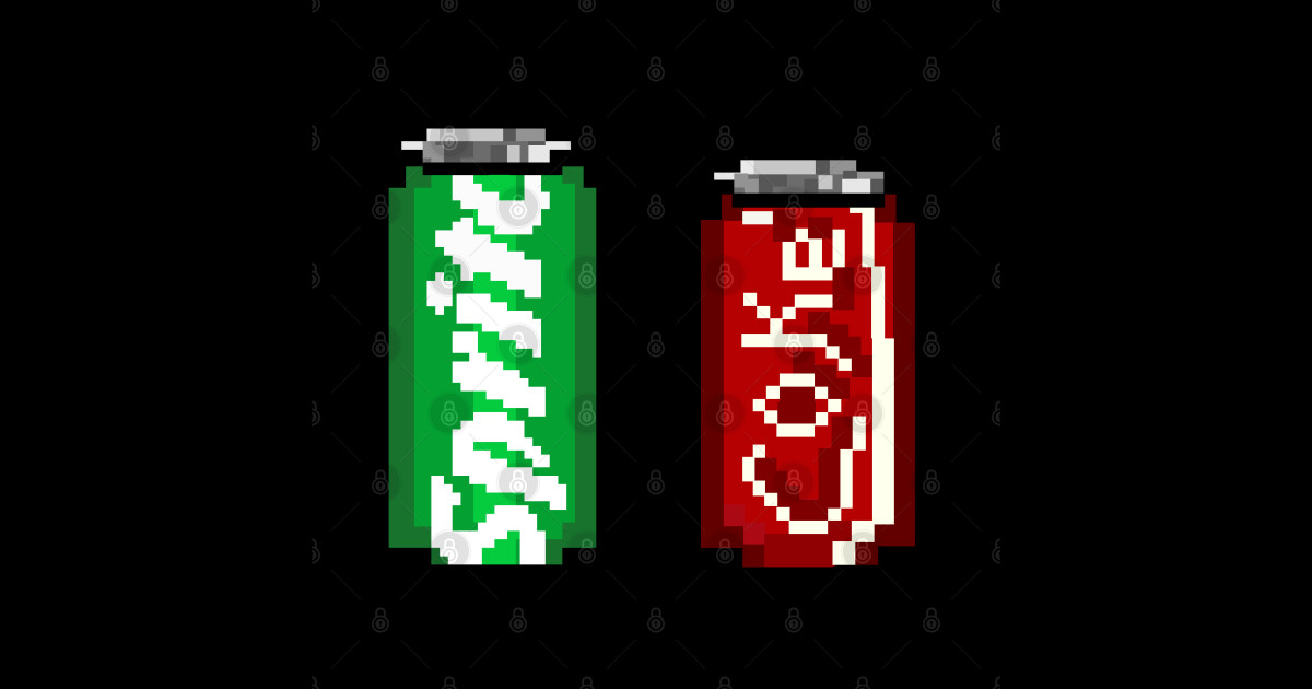 Drinks pixelart - Drinking - Sticker | TeePublic
