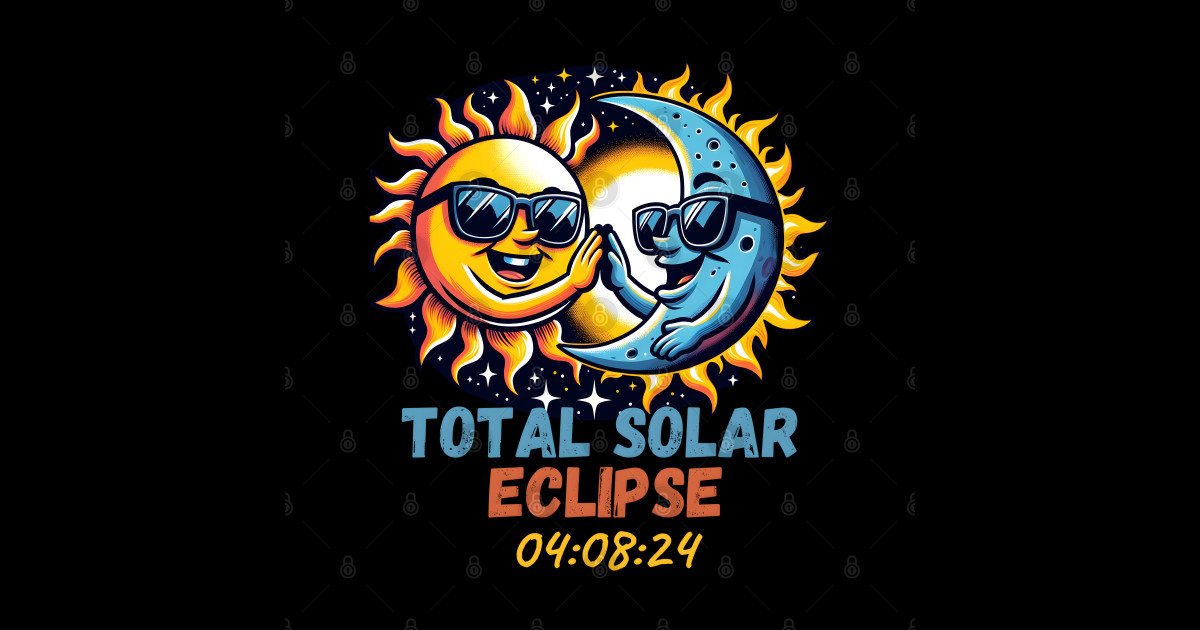 solar eclipse - Solar Eclipse 2024 - Sticker | TeePublic
