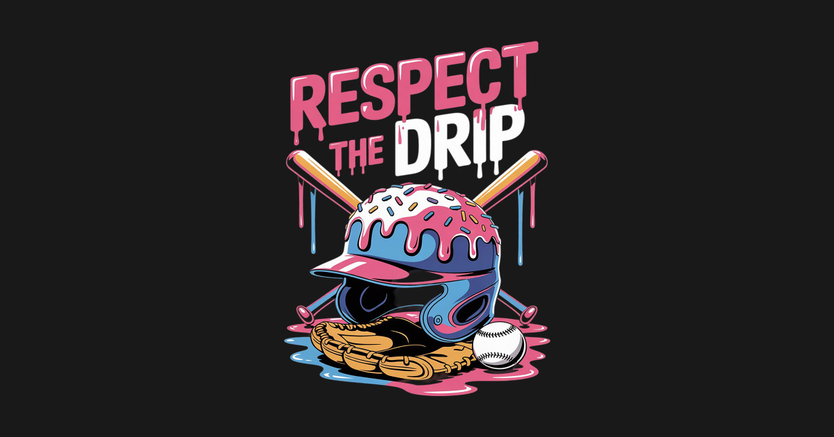 Cool Sport Baseball Home Plate Drip With Sprinkles Drip - Cool Sport ...