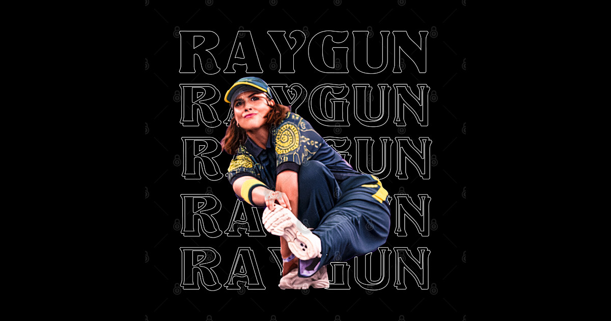 Raygun Australian Olympics Breakdancer - Raygun - Sticker | TeePublic