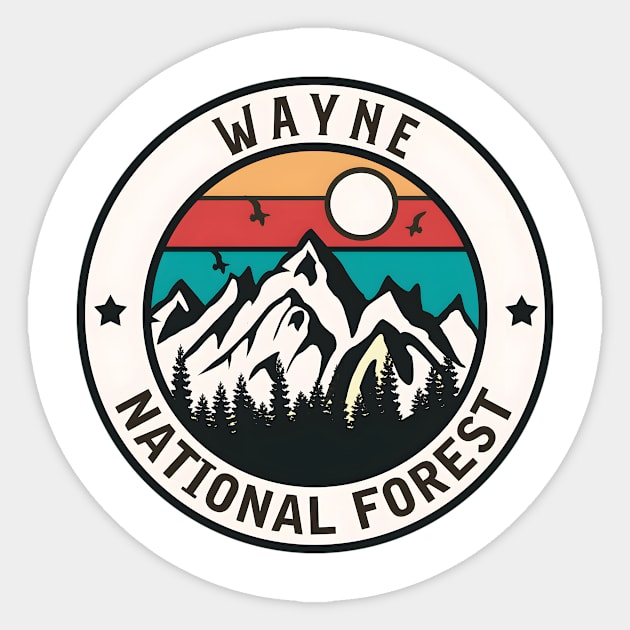 Wayne National Forest - Wayne National Forest - Sticker | TeePublic