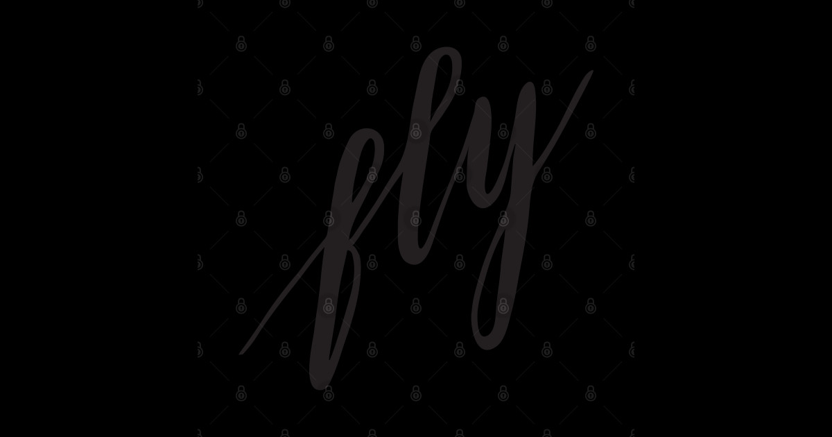 fly word - Fly Word - Sticker | TeePublic