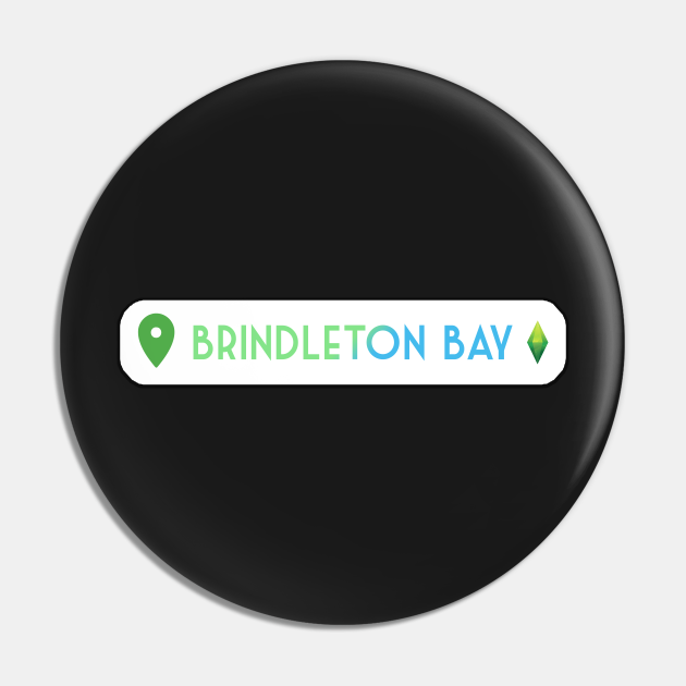 Brindleton Bay Location- The Sims 4 - Sims - Pin | TeePublic