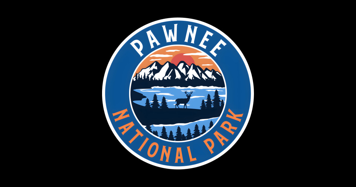 Pawnee National Park - Pawnee - Sticker | TeePublic