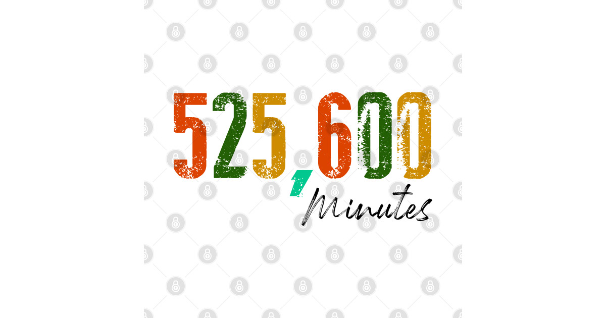 525600 minutes rent - 525600 - Sticker | TeePublic