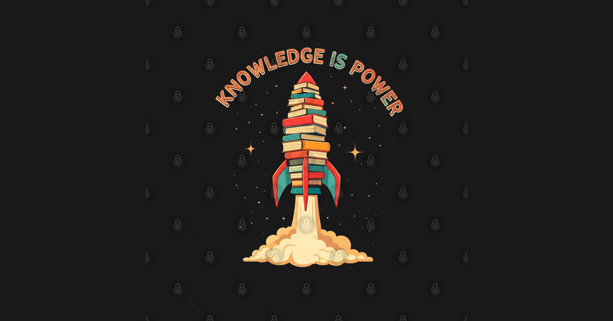 Knowledge is Power - Knowledge Is Power - T-Shirt | TeePublic