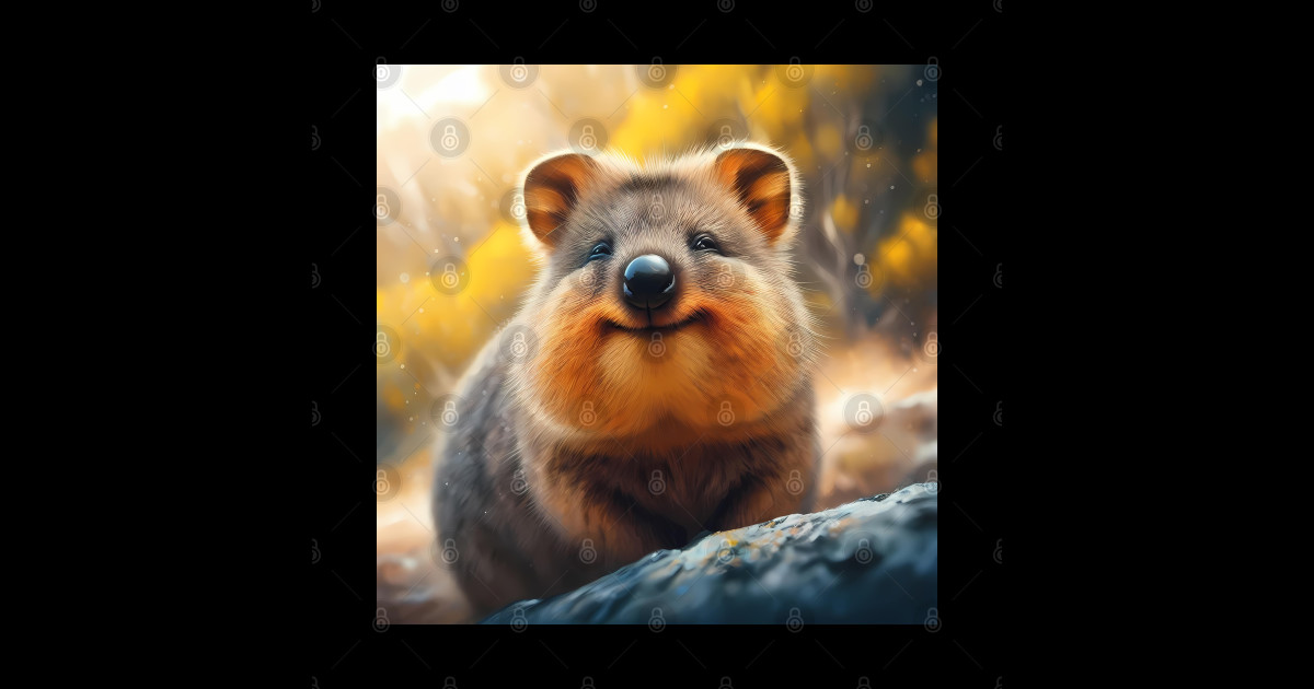 Quokka Art #23 | Quokka Lovers - Quokka - Posters and Art Prints ...