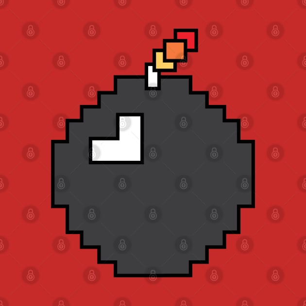 8 Bit Bomb - Bomberman - T-Shirt | TeePublic