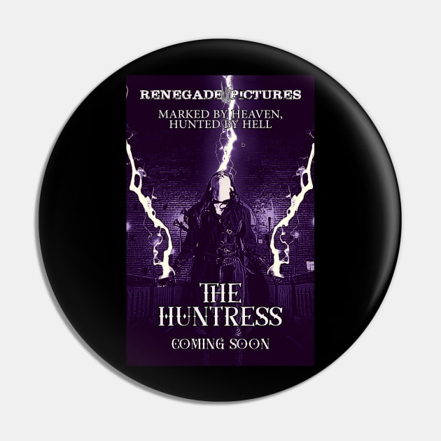 The Huntress Movie Poster - Horror - Pin | TeePublic