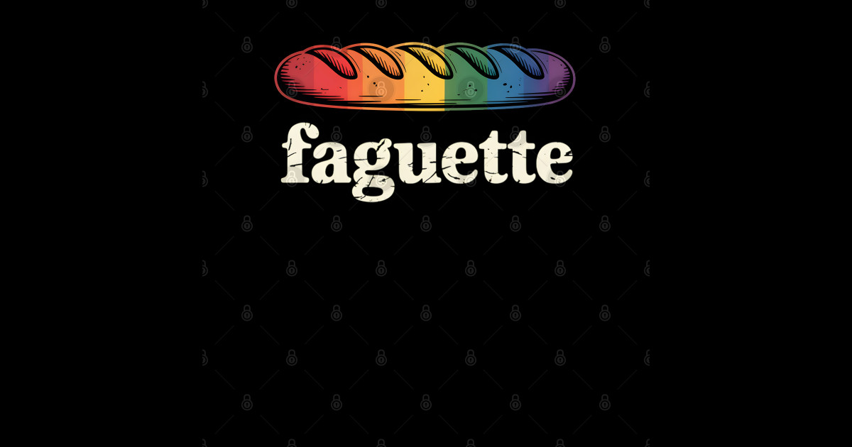 Rainbow Baguette – Punny LGBTQ Pride French Bread Shirt - Lgbtq Bread ...