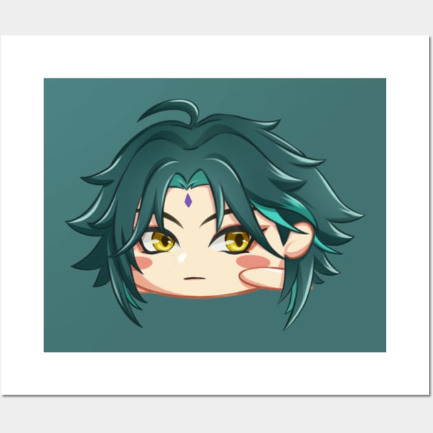 chibi xiao genshin fanart - Genshin Impact - Posters and Art Prints ...