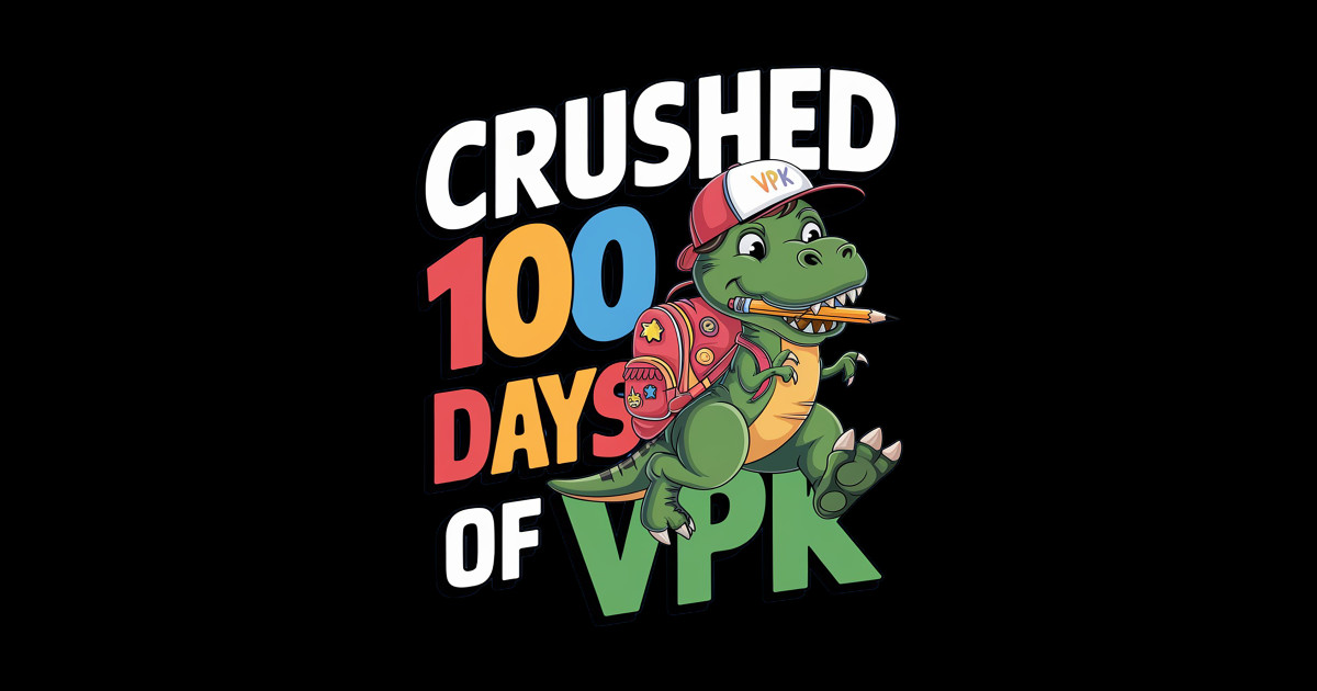 VPK Teacher VPK Student 100 Days Of VPK Prekindergarten - Vpk Teacher - Sticker | TeePublic