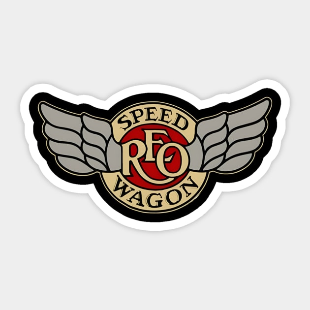 rock band reo Speedwagon - Reo Speedwagon - Sticker | TeePublic