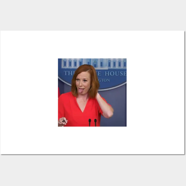 Jen Psaki vs. Fly - Jen Psaki - Posters and Art Prints | TeePublic
