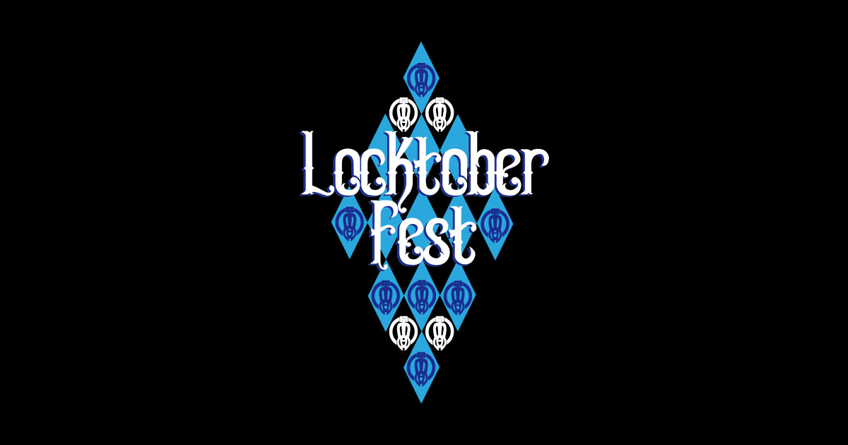 Locktober Fest - Male Chastity - Sticker | TeePublic