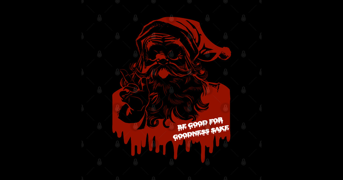 Bloody Santa Claus - Santa Claus - Sticker | TeePublic