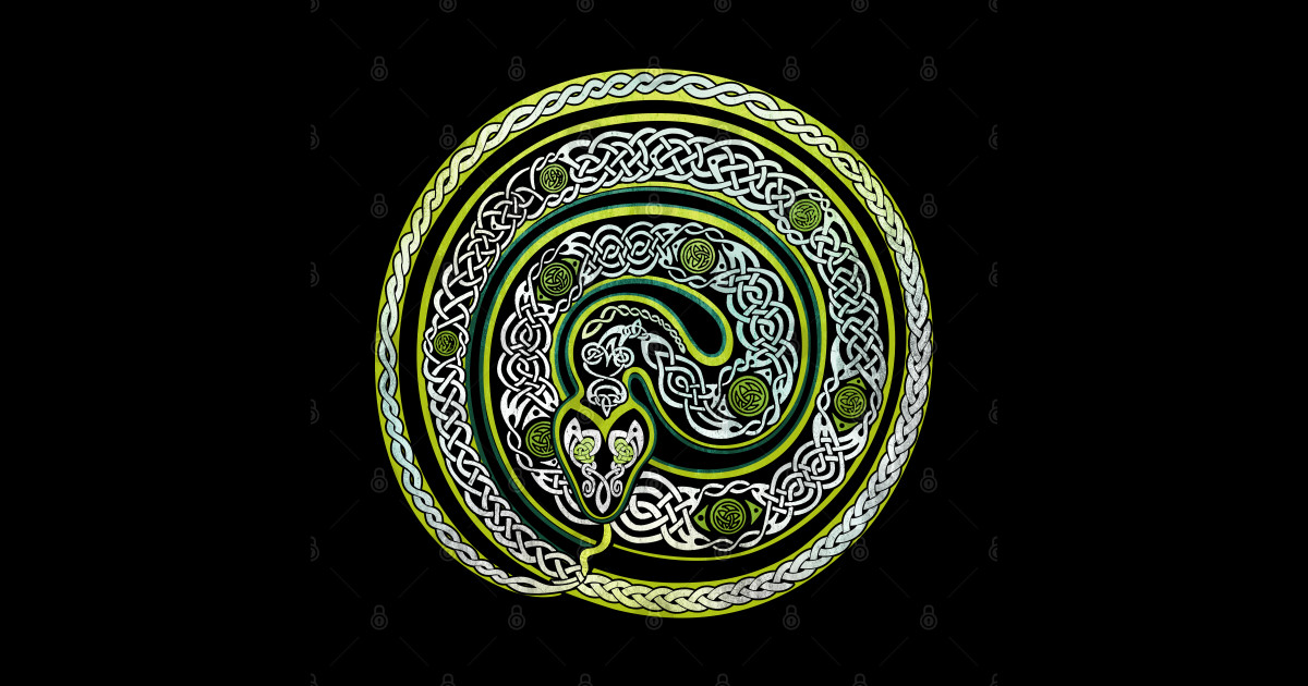 Jörmungandr Great Snake - Jormungandr - Sticker | TeePublic