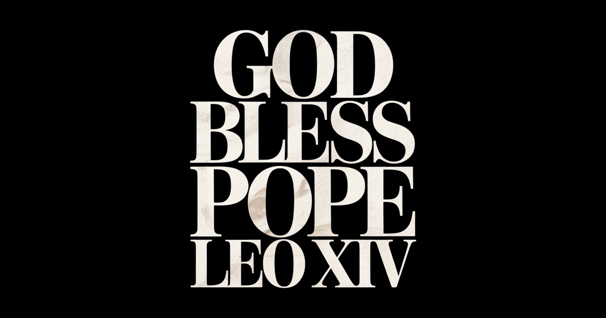 GOD BLESS POPE LEO XIV - VINTAGE CLASSIC - Pope Leo - Tapestry | TeePublic