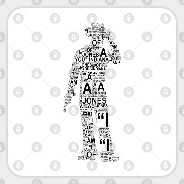 Indiana jones - Indiana Jones - Sticker | TeePublic