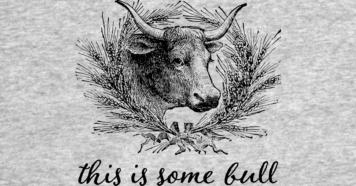 This Is Some Bull - Bullshit - T-Shirt | TeePublic