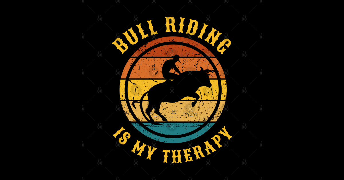 Bull Riding - Bull Riding - Sticker | TeePublic