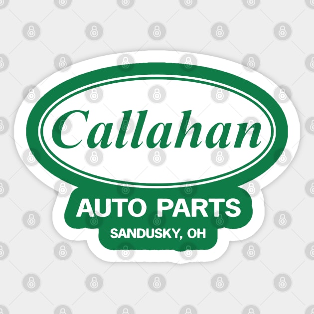 vintage Callahan Auto Parts 1963 - Callahan - Sticker | TeePublic