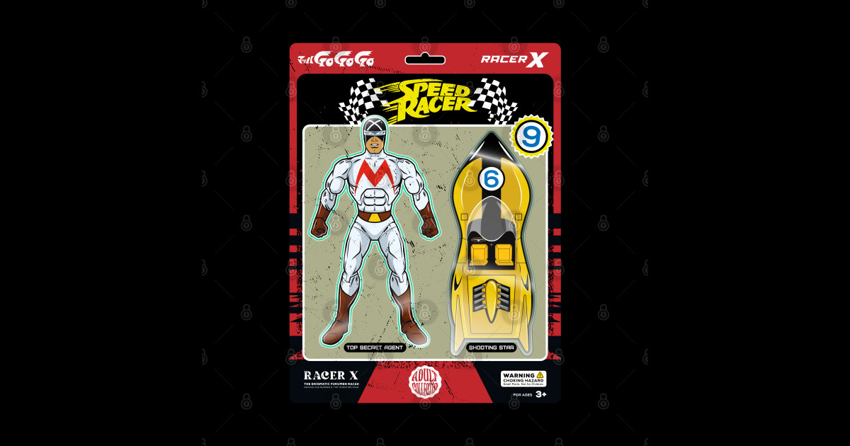 Racer X action figure - Speed Racer - Posters and Art Prints | TeePublic