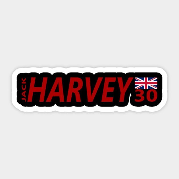 JACK HARVEY 30 - Jack Harvey - Sticker | TeePublic