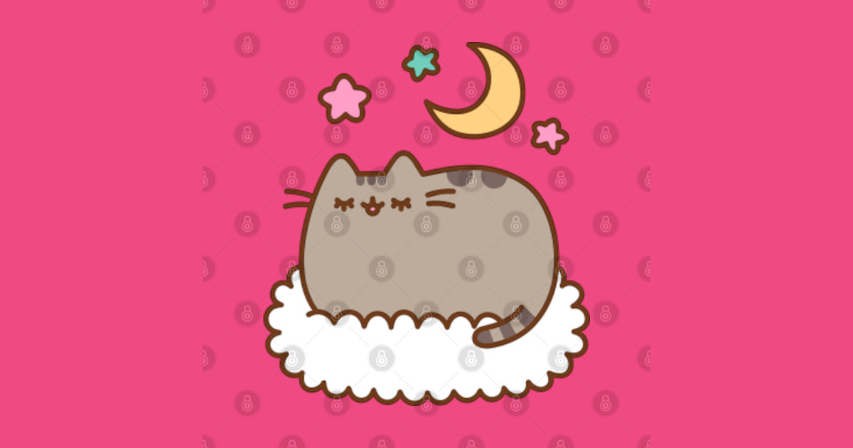 Cat Sleeping Pusheen Cat Pusheen Cat T Shirt Teepublic