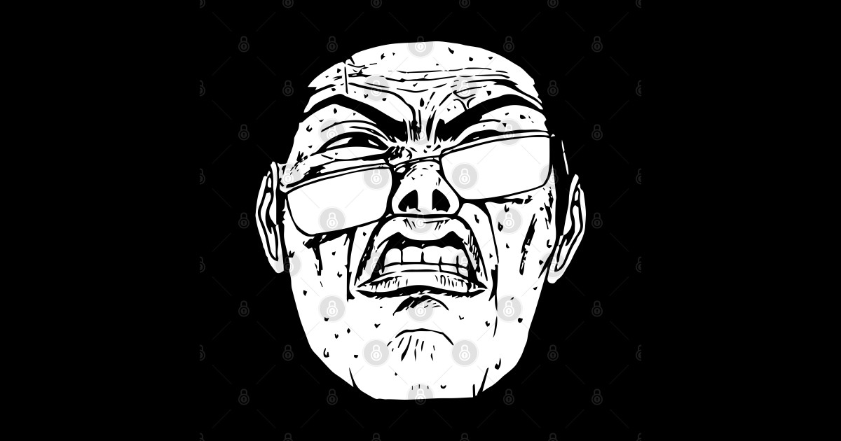 GTO Faces collection - 3 - Vice Principal Hiroshi Uchiyamada - Angry ...