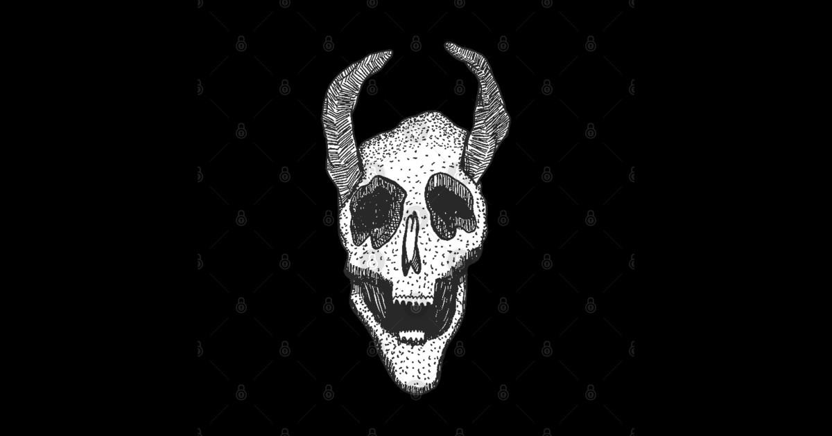 Smile Bones Skull - Skull And Bones - Sticker | TeePublic