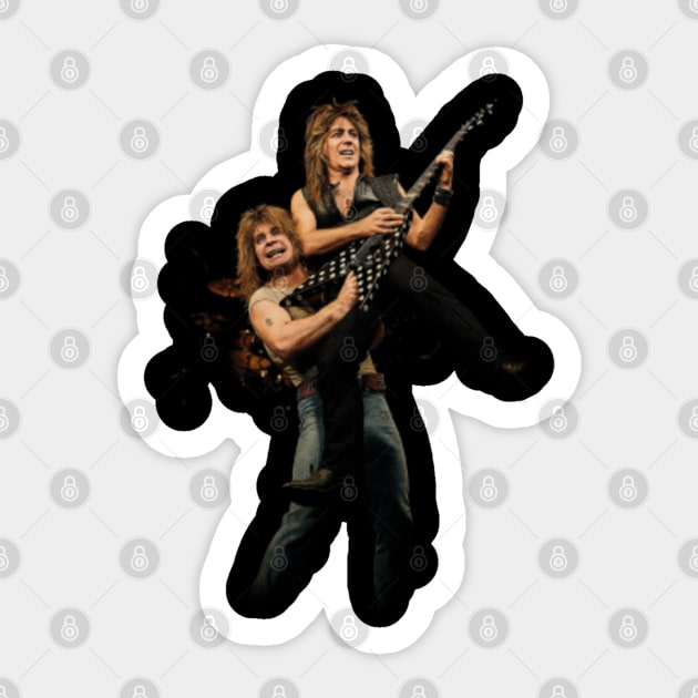 Randy Rhoads - Ozzy Vintage - Randy Rhoads Vintage - Sticker | TeePublic