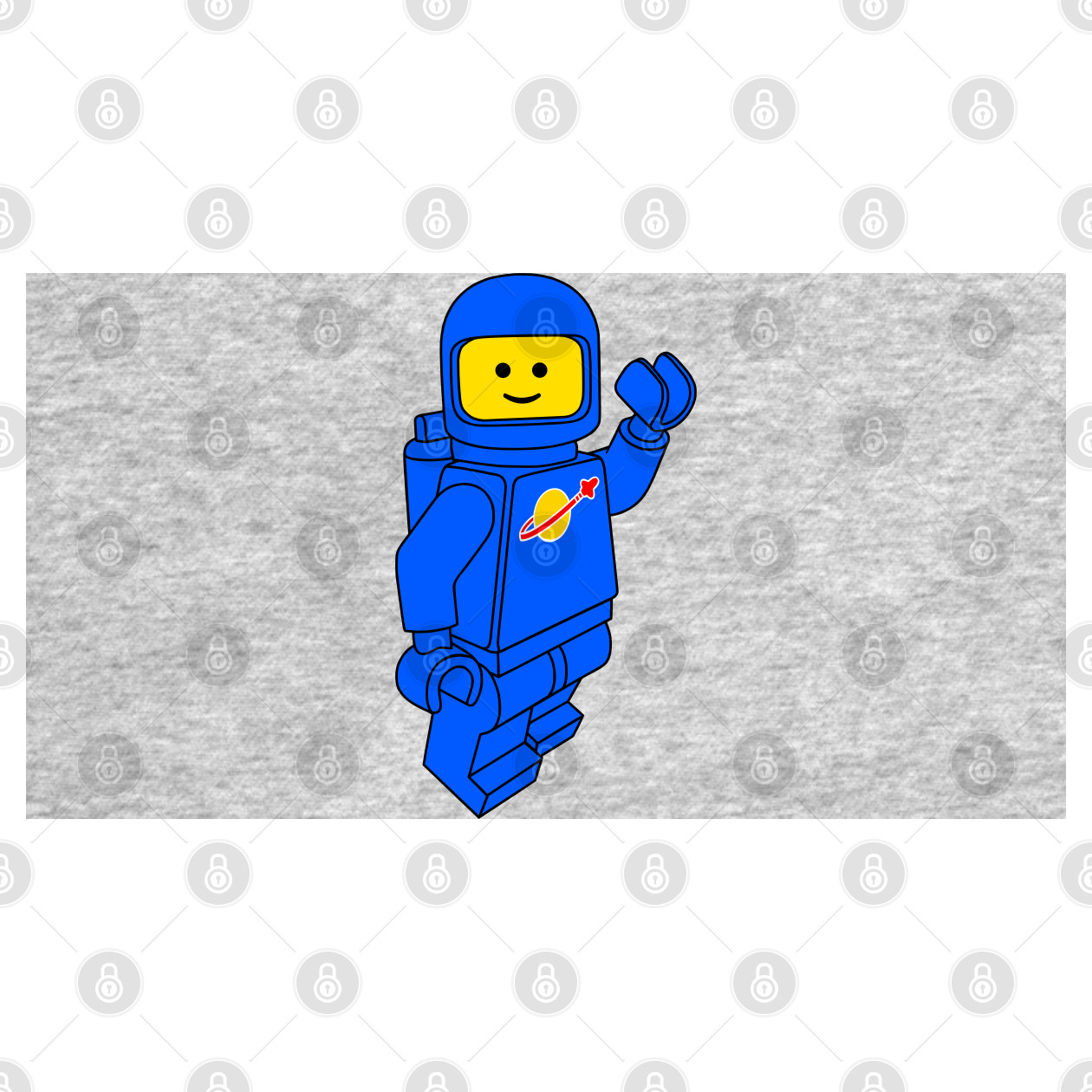 Spaceman! (Blue) - Lego - T-Shirt | TeePublic