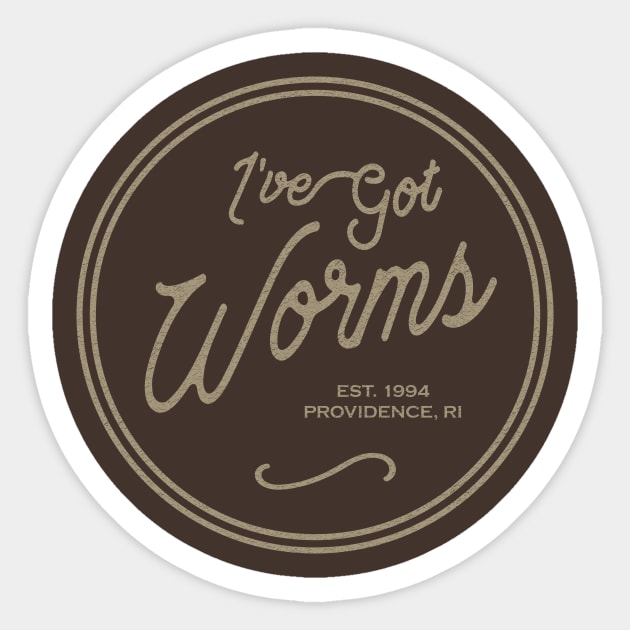 I've Got Worms - Dumb And Dumber - Sticker | TeePublic