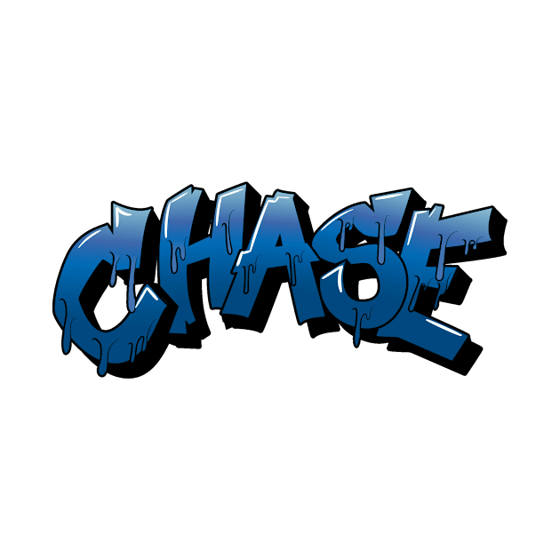 Melting Chase - blue - Ykchase - T-Shirt | TeePublic