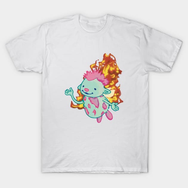 Fire Bibble - Meme - T-Shirt | TeePublic