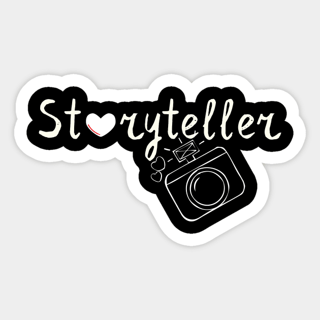 filmmaker - Photographer - Sticker | TeePublic