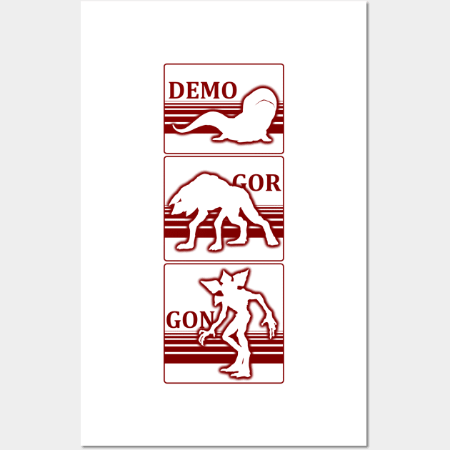 Demogorgon Evolution Stranger Things - Demogorgon Evolution - Posters ...