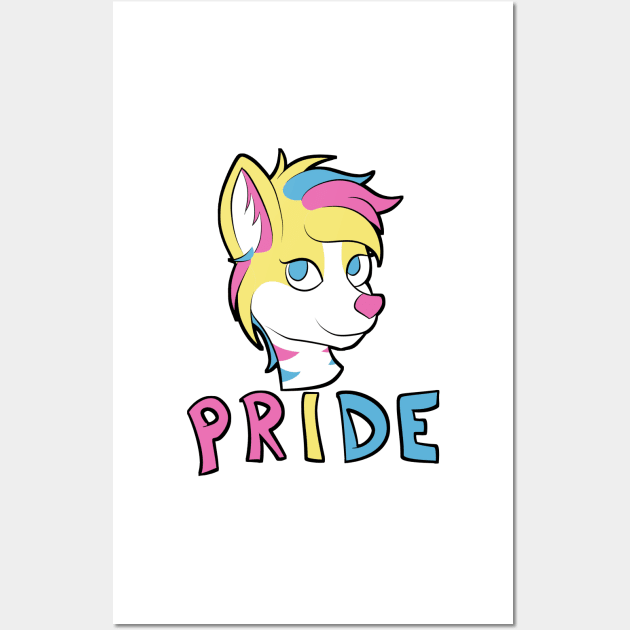 Pan Pride - Furry Mascot - Pride - Posters and Art Prints | TeePublic