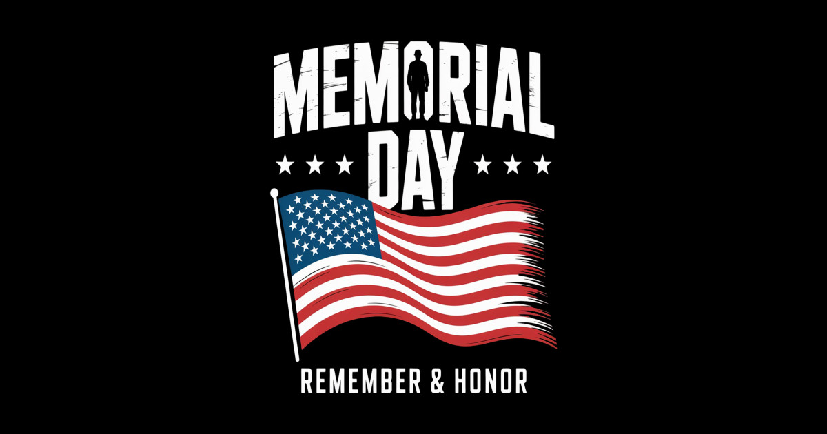 Memorial Day USA Flag Remember Honor - Memorial Day Usa Flag Remember ...