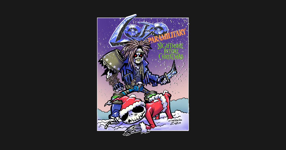Lobo paramilitary night before Christmas. - Lobo The Main Man - T-Shirt ...