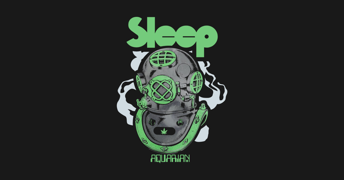Stoner Metal Sleep Band Aquarian - Sleep Band - T-Shirt | TeePublic