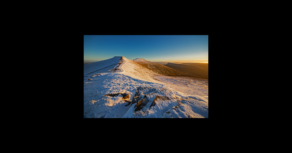 Corn Du, Pen y Fan and Cribyn - Corn Du - Posters and Art Prints ...